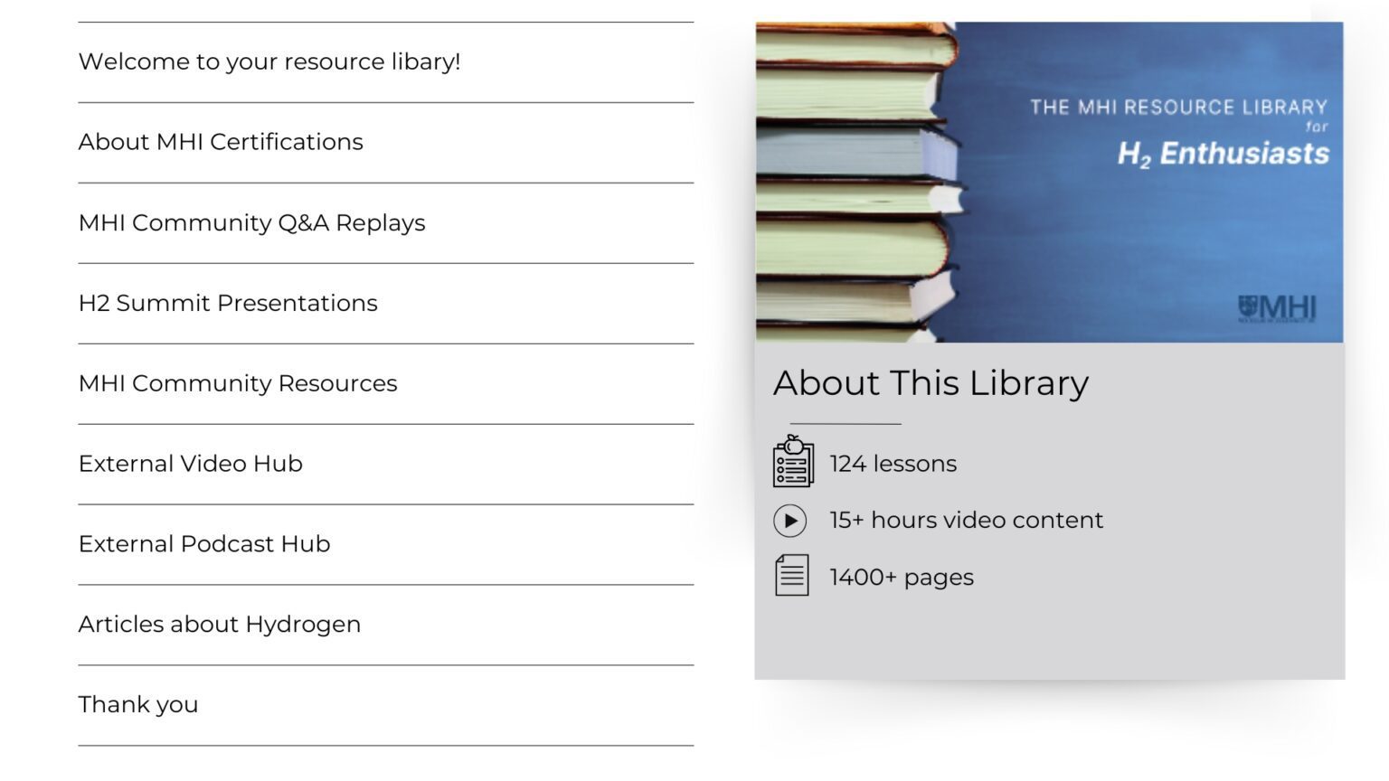 MHI Community | Resource Library | Q&A